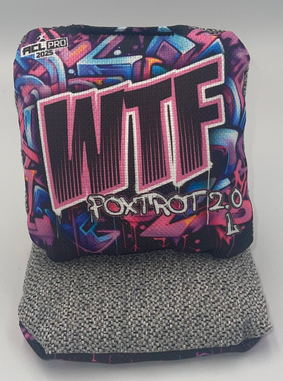 2026 WTF Foxtrot 2.0 Big Logo- ACL Pro Stamped Cornhole Bags - Set of ...