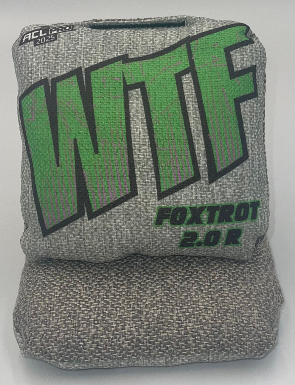 2026 WTF Foxtrot 2.0 Big Logo- ACL Pro Stamped Cornhole Bags - Set of ...